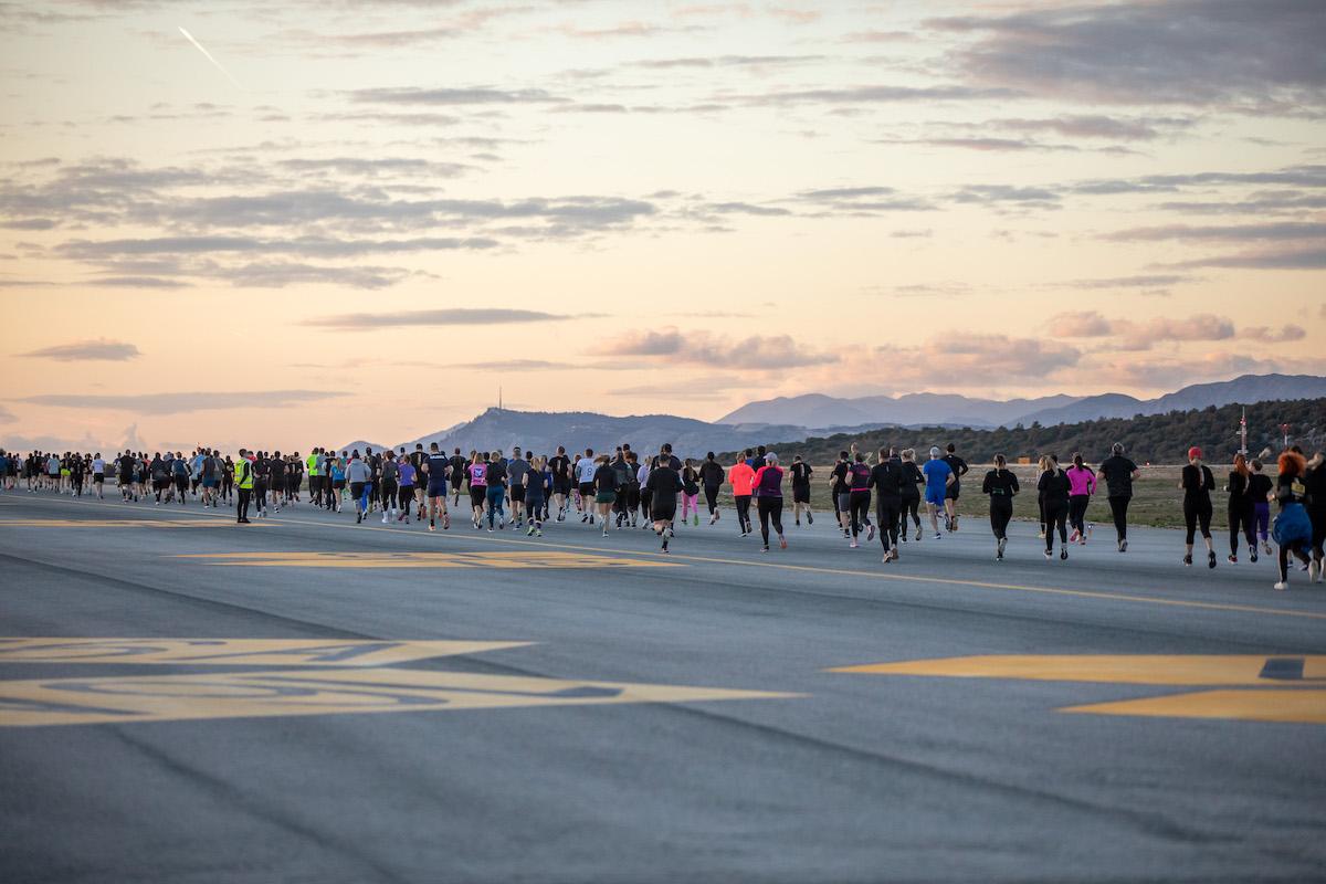 The fifth edition of the Runway Run was held at the Dubrovnik airport